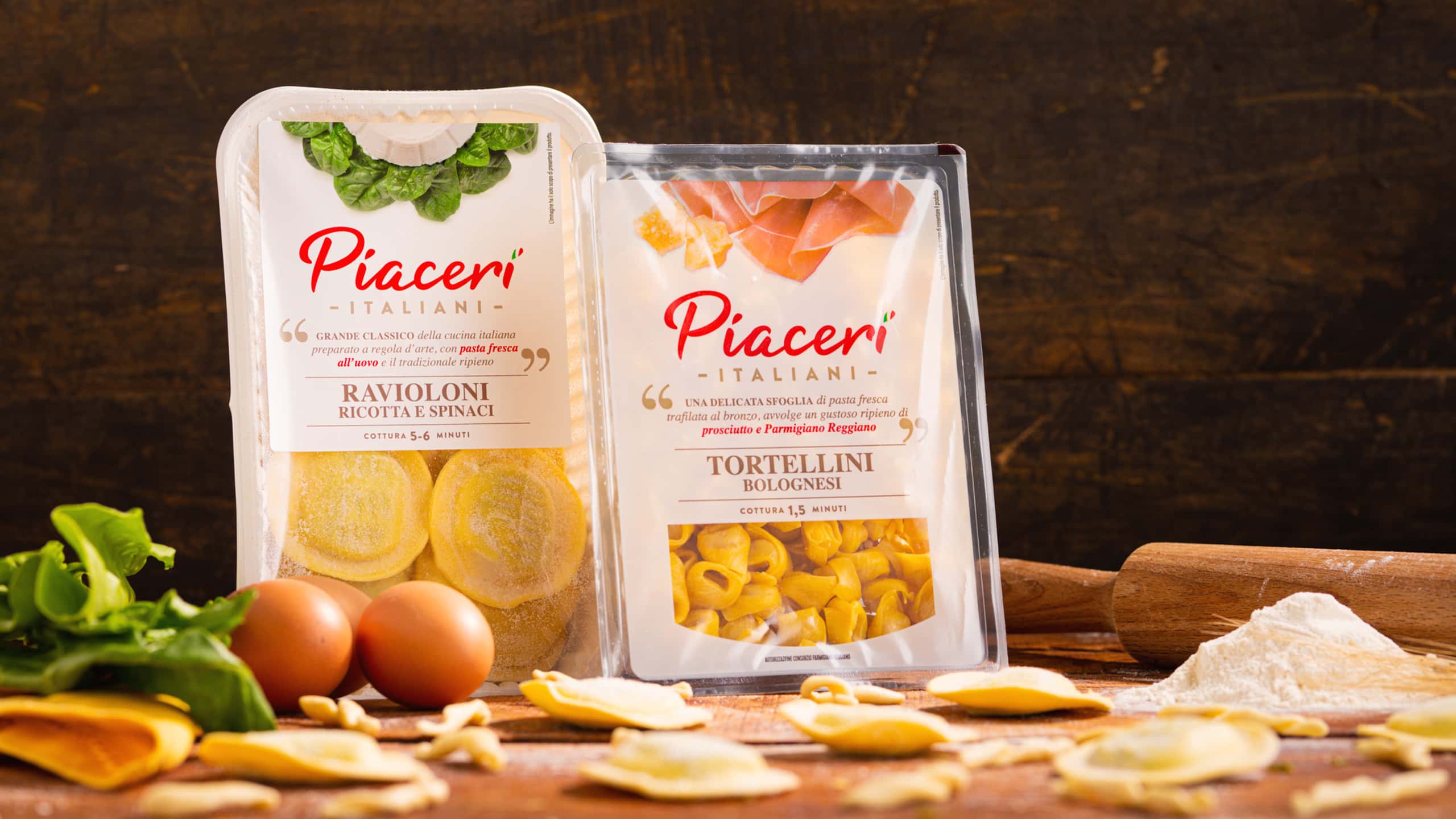 Pasta Fresca Ripiena Italiana | Piaceri Italiani Ha Scelto la Migliore ...